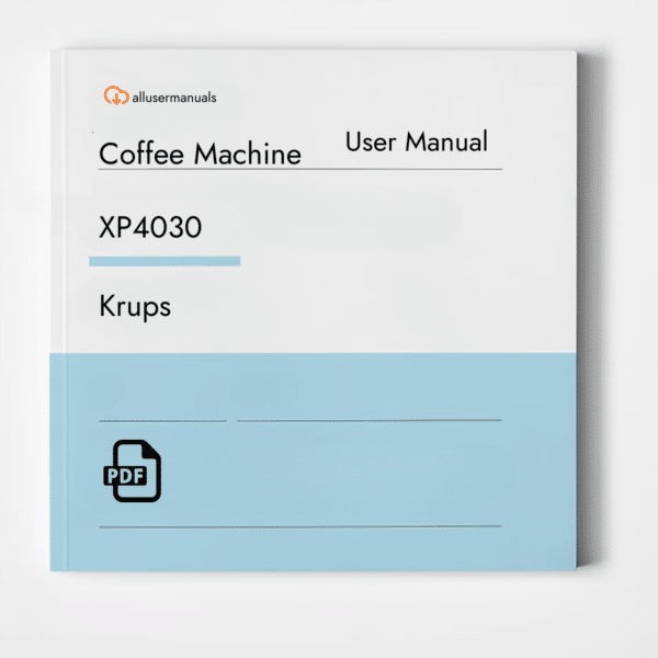 Krups Coffee Maker XP4030 Manual Download