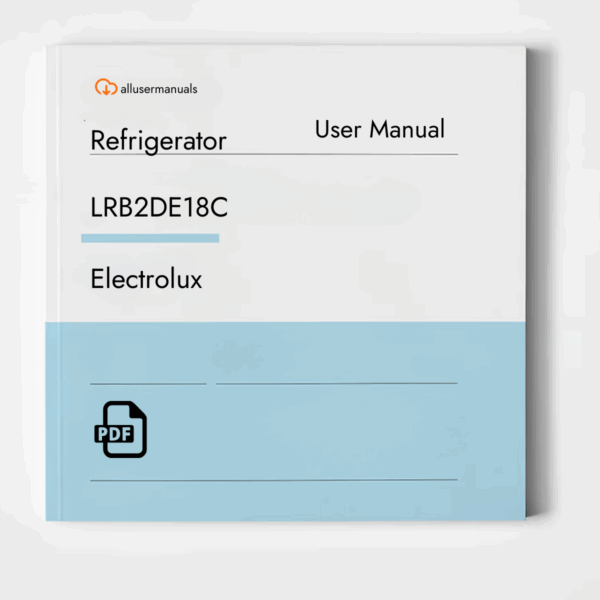 Electrolux Refrigerator LRB2DE18C Manual Download